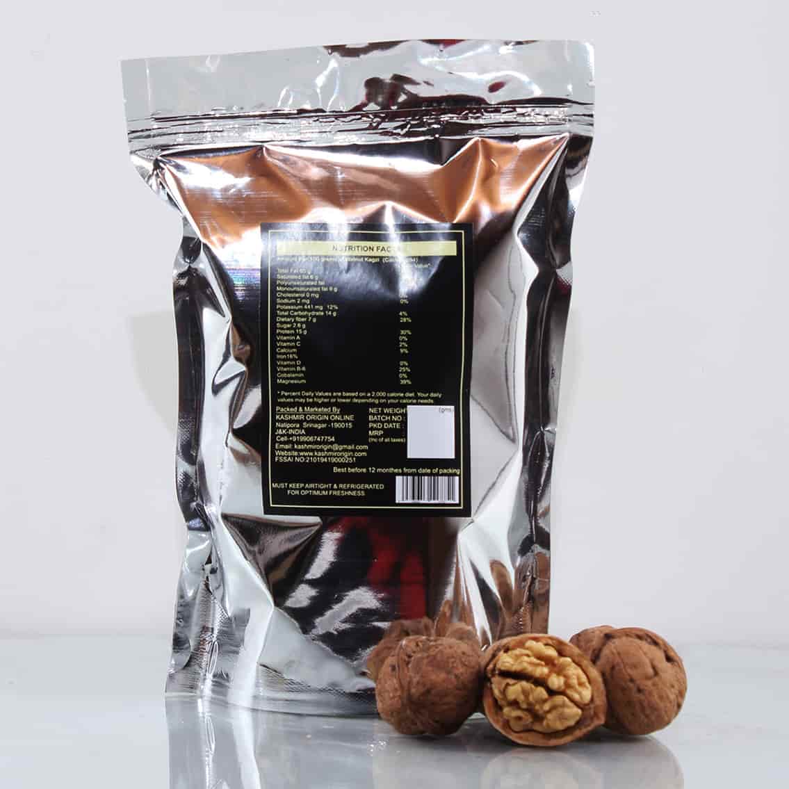 Buy Premium Kashmiri Kagzi Walnuts - कागजी अखरोट – Treasures of Kashmir